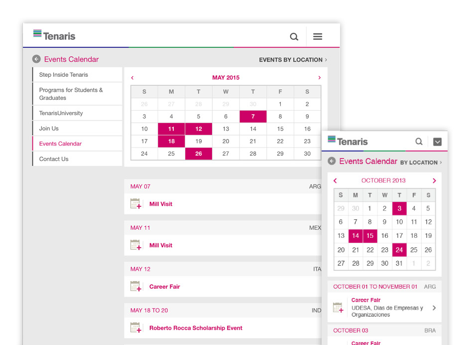 Tenaris Corporate Website | Giro54
